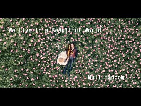 We Live In a Beautiful World | Multifandom (reuploaded) - YouTube