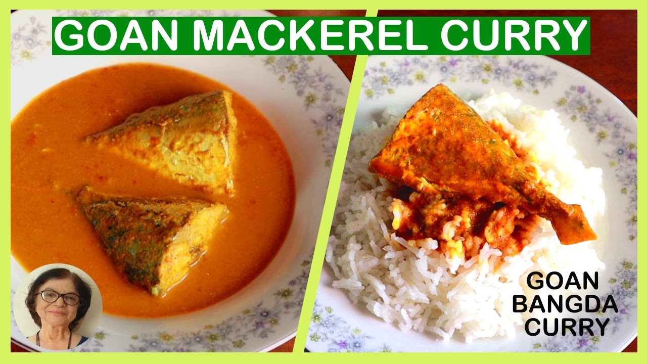 How to Make Goan Mackerel Curry / Easy Mackerel Fish Curry Recipe Goan ...