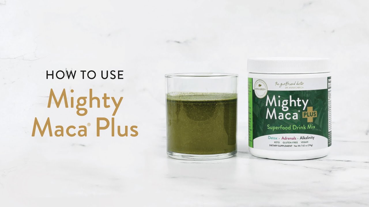 How to use Mighty Maca Plus | The Girlfriend Doctor - YouTube