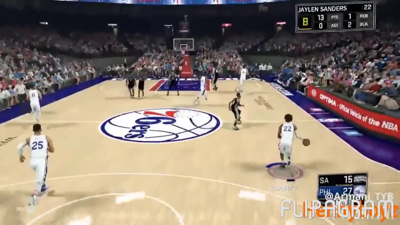 |NBA 2k17 mini highlights of Jaylyn Sanders aka Kobe Bryant Jr🏀 - YouTube