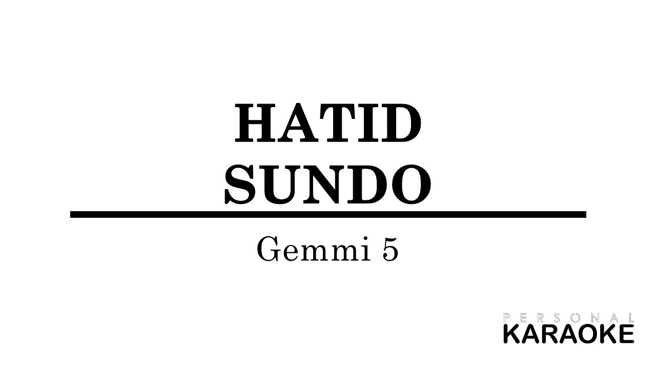 Gimme 5 - Hatid Sundo (Personal Karaoke) - YouTube
