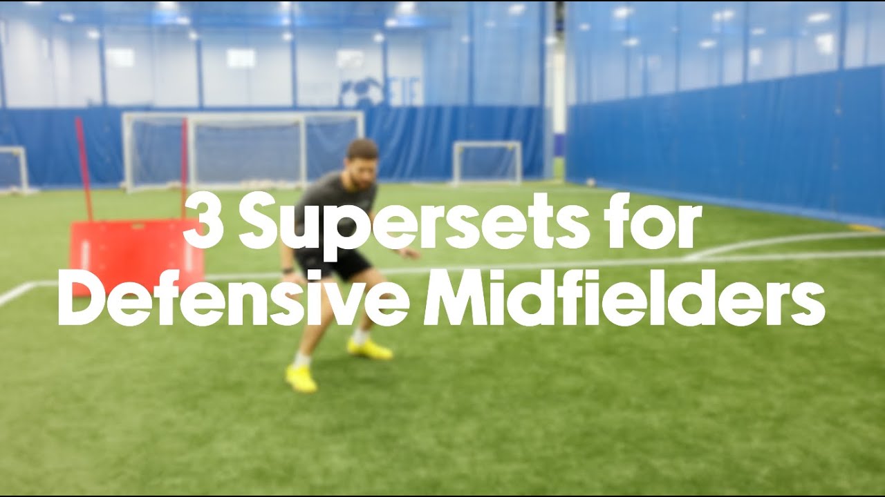 Training Ideas For Defensive Midfielders - YouTube