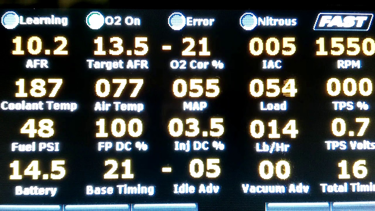 Fast EZ-EFI 2.0 tests using Borla 8 stack injection - YouTube