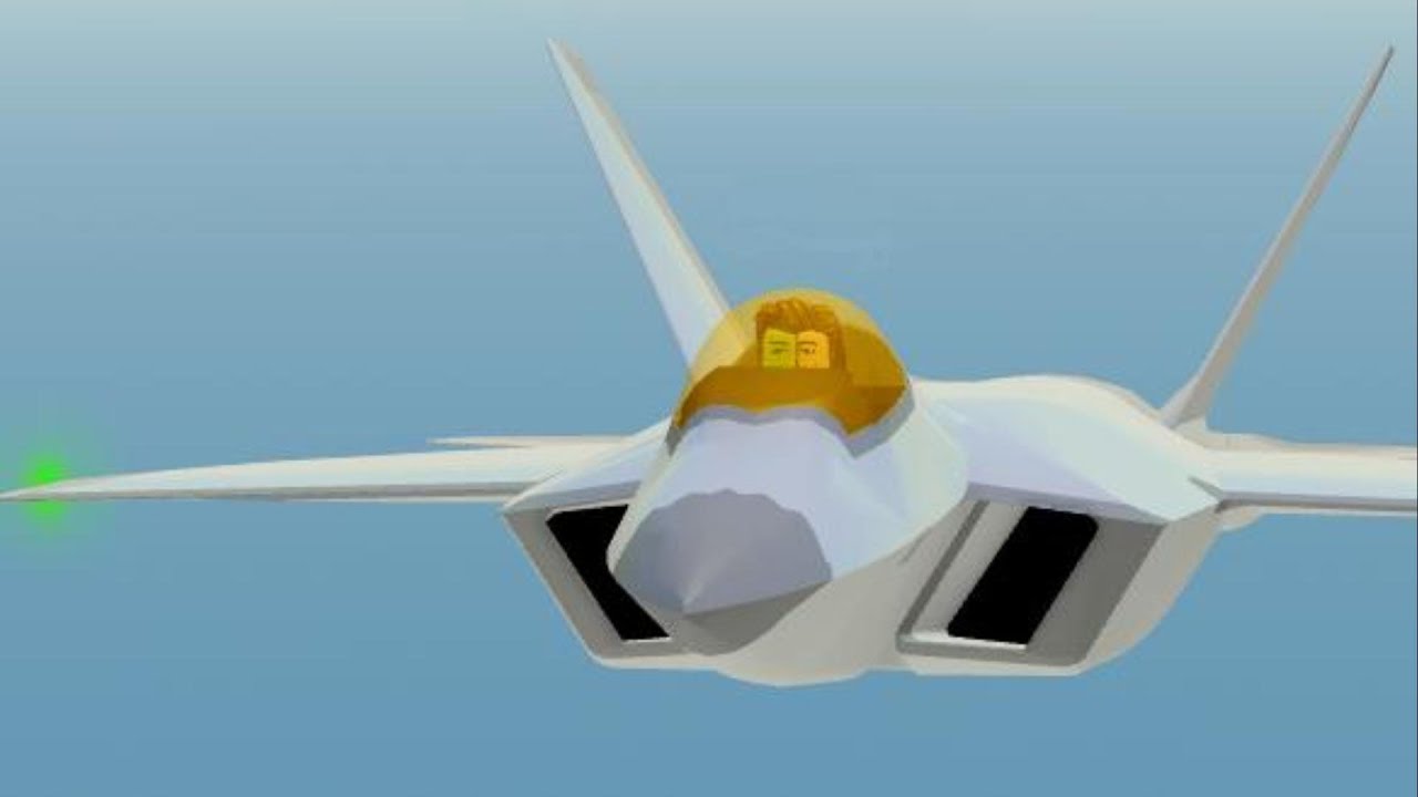 Messing around with the F-22 in PTFS - YouTube