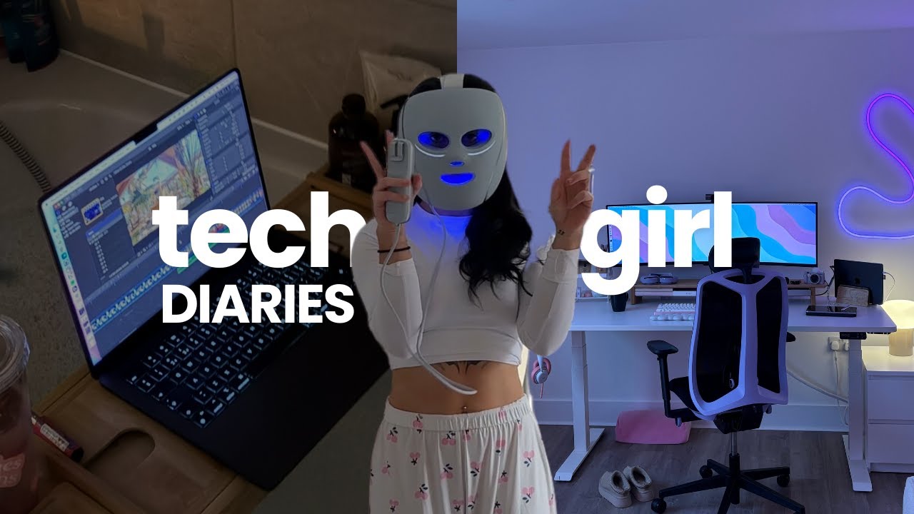 Tech Girl Diaries 01: chill, matcha & Q&A ft. Shark Beauty [ad] - YouTube