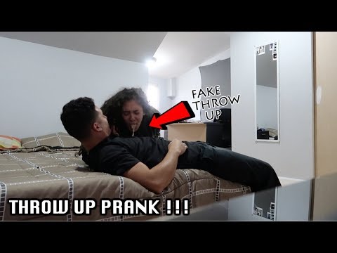 EXTREME THROW UP PRANK ON BOYFRIEND !!!