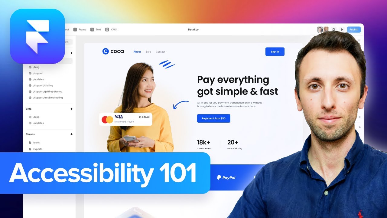 Accessibility 101 for Framer Sites - YouTube