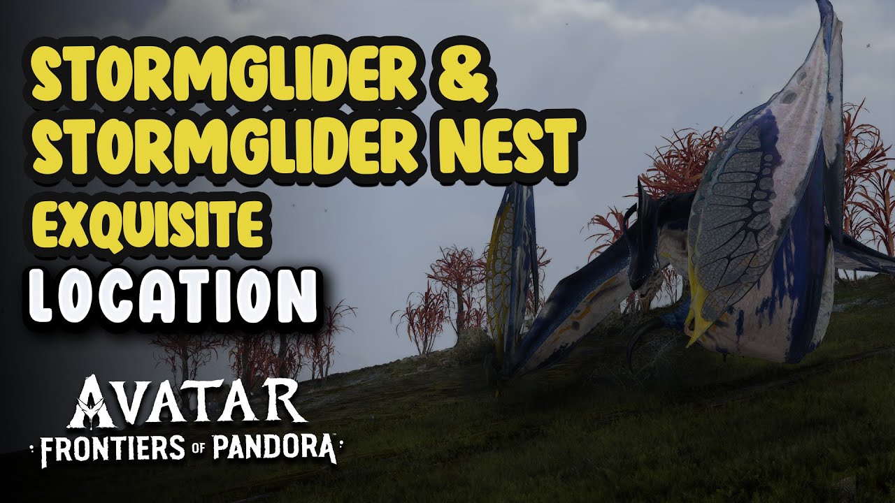 Stormglider and Stormglider Nest Exquisite Location | Avatar Frontiers Of Pandora - YouTube