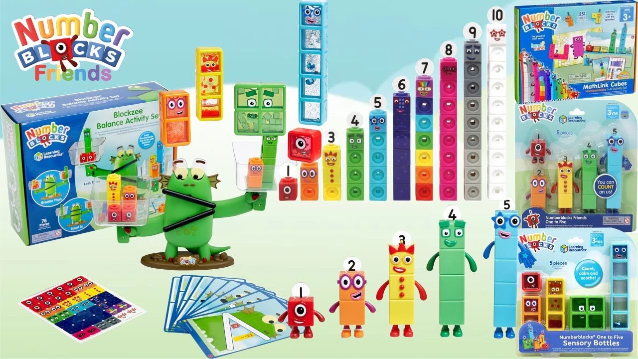 04:03 Minutes Unboxing Numberblock Friends Activity Set! Numberblock ...