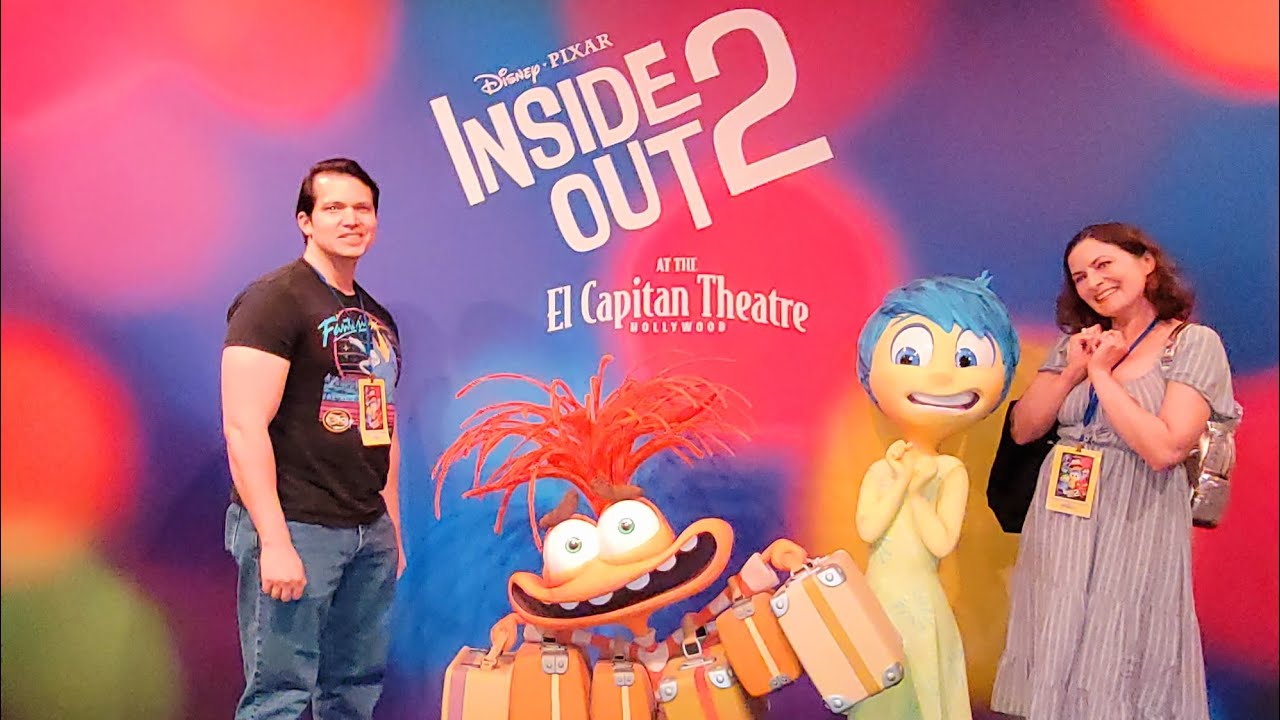 Inside Out 2 Fan event at El Capitan Theatre Volg! Dueling DJs and a ...