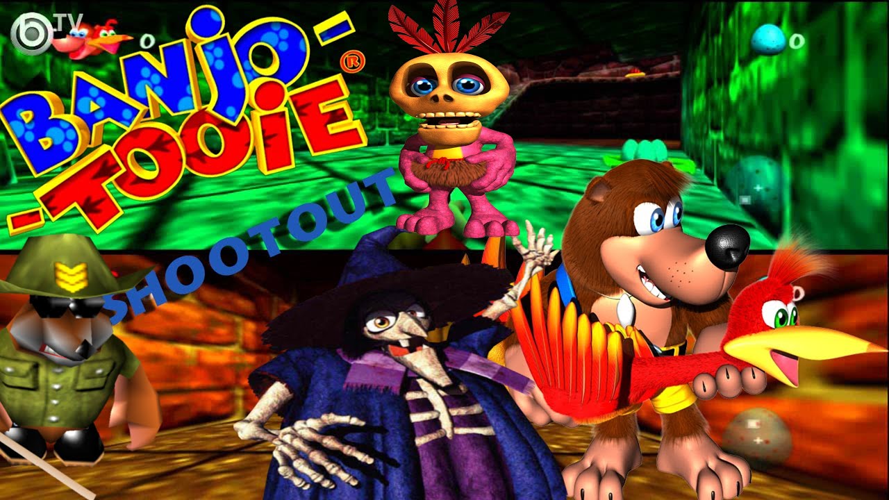 Banjo🐻Tooie 3 Player With Kelly - Clever Shooting🔫Tactics - YouTube