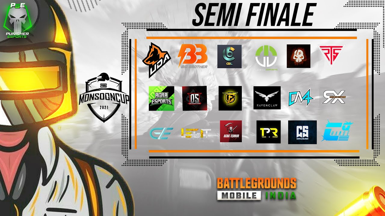PUNISHER ESPORTS PRESENTS MONSOON CUP - SEMI FINALE GROUP 2 | OS ...
