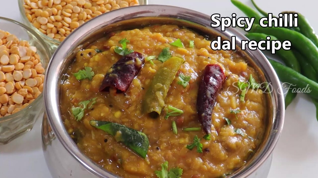 Spicy Chilli dal in new way | How to make different style of dal recipe ...