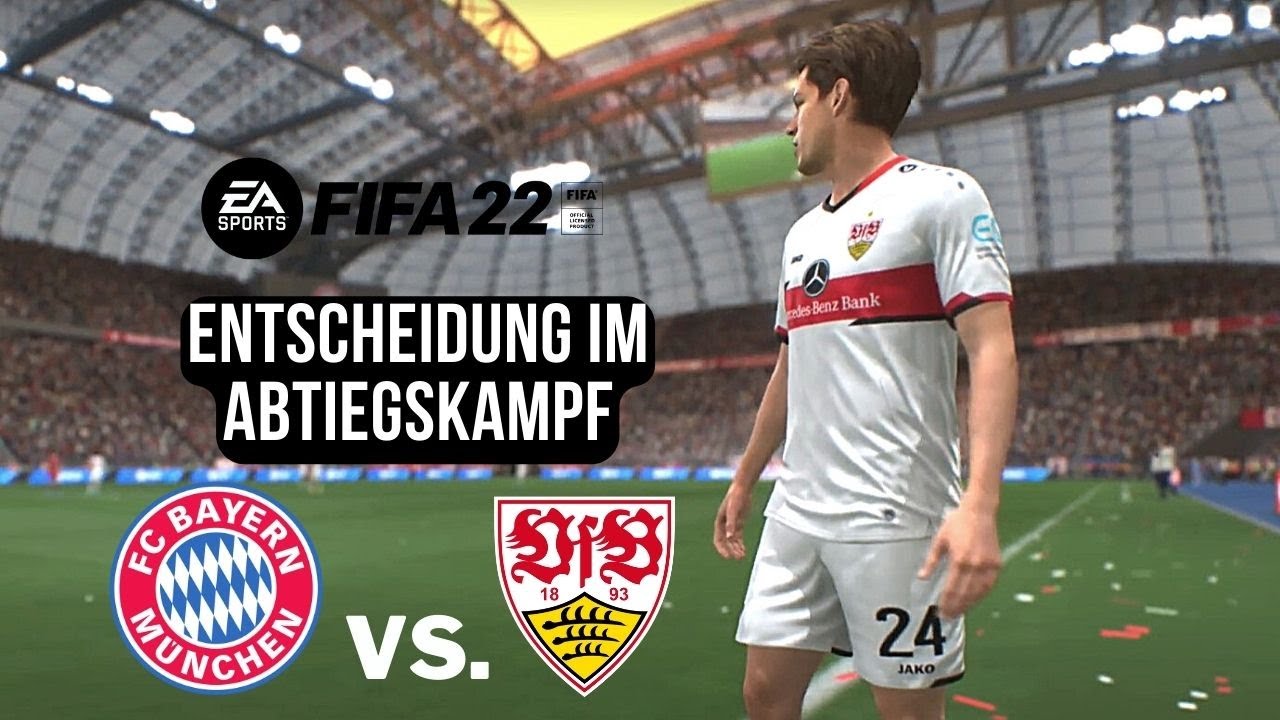FIFA 22 FC Bayern München gegen VFB Stuttgart Bundesliga Prognose 33 ...