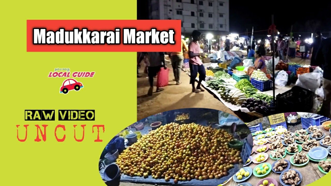 Madukkarai Market Visit #vlogcoimbatore - YouTube