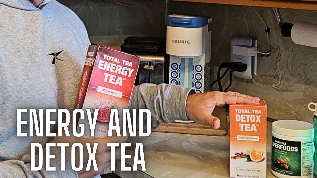 Total Tea Detox Tea & Energy Tea Set | Energy Tea | Detox Tea - YouTube