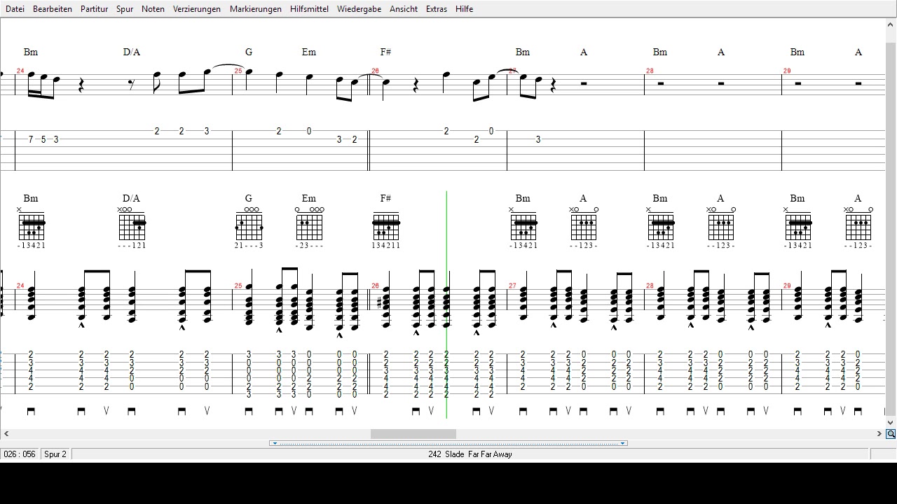 Slade - Far Far Away - Tabs - YouTube