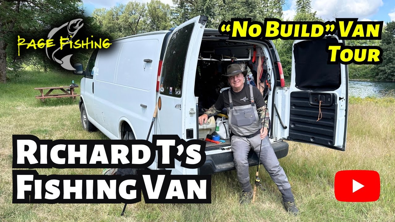 RICHARD T.'S FISHING VAN - "NO BUILD" VAN TOUR - Easy Kayak & Fishing ...