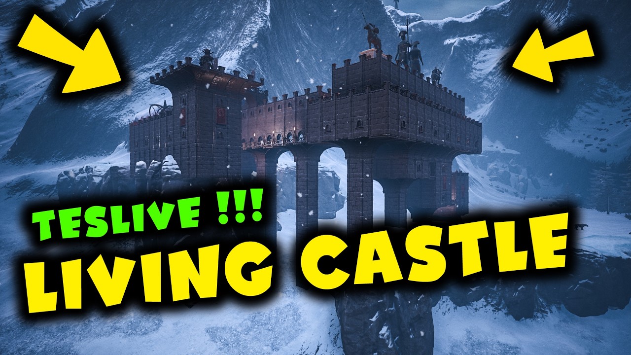 Testlive - New Update Trial Base | North Castle | Conan Exiles - YouTube