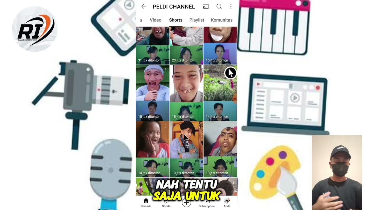 IDE KONTEN SIMPEL ! CUMA NONTON VIDEO ORANG LAIN, DI BAYAR DOLAR ...