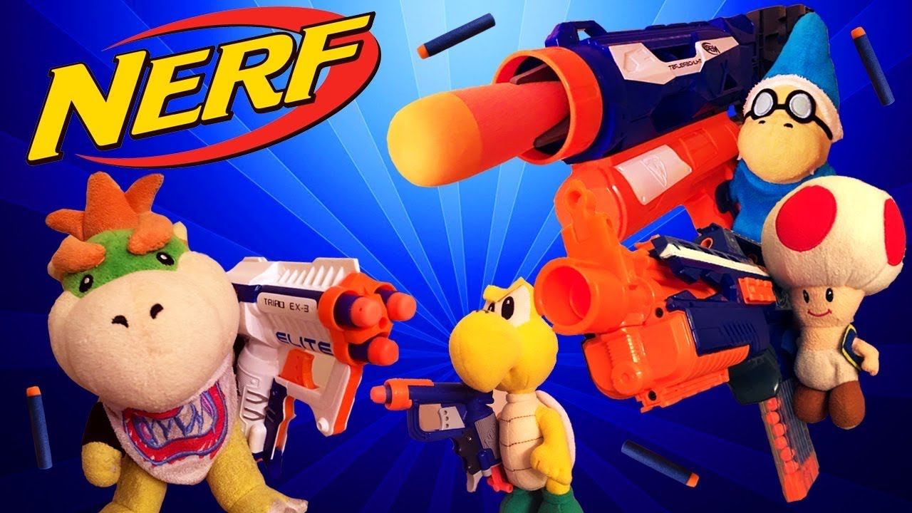 SML Movie:Bowser Junior's Nerf War! - YouTube