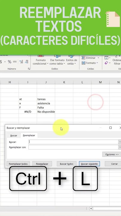 🟩aprende A Reemplazar Textos En Excel📝 Superexcel Excelgratis Empresas Textos Shorts