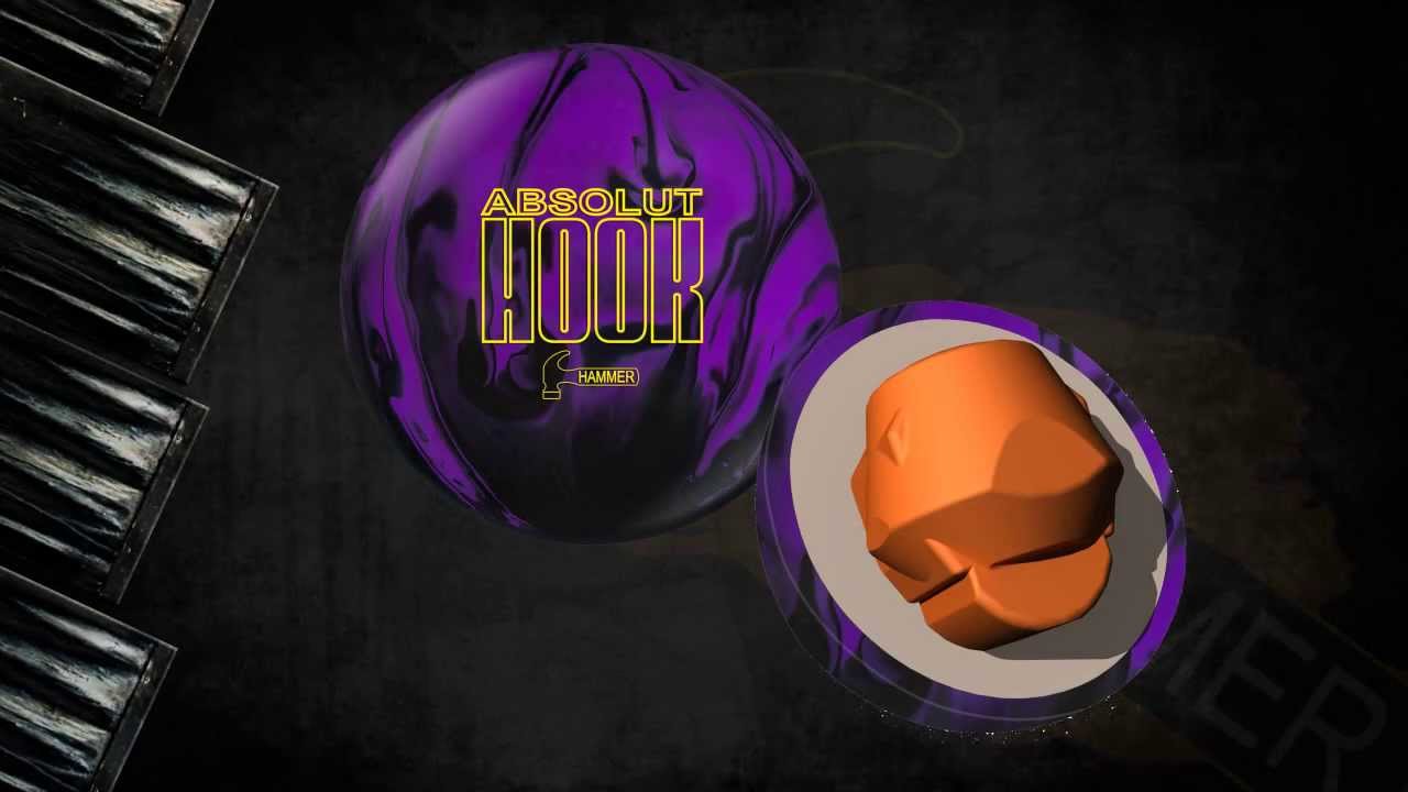 Absolut Hook bowling ball by Hammer - YouTube