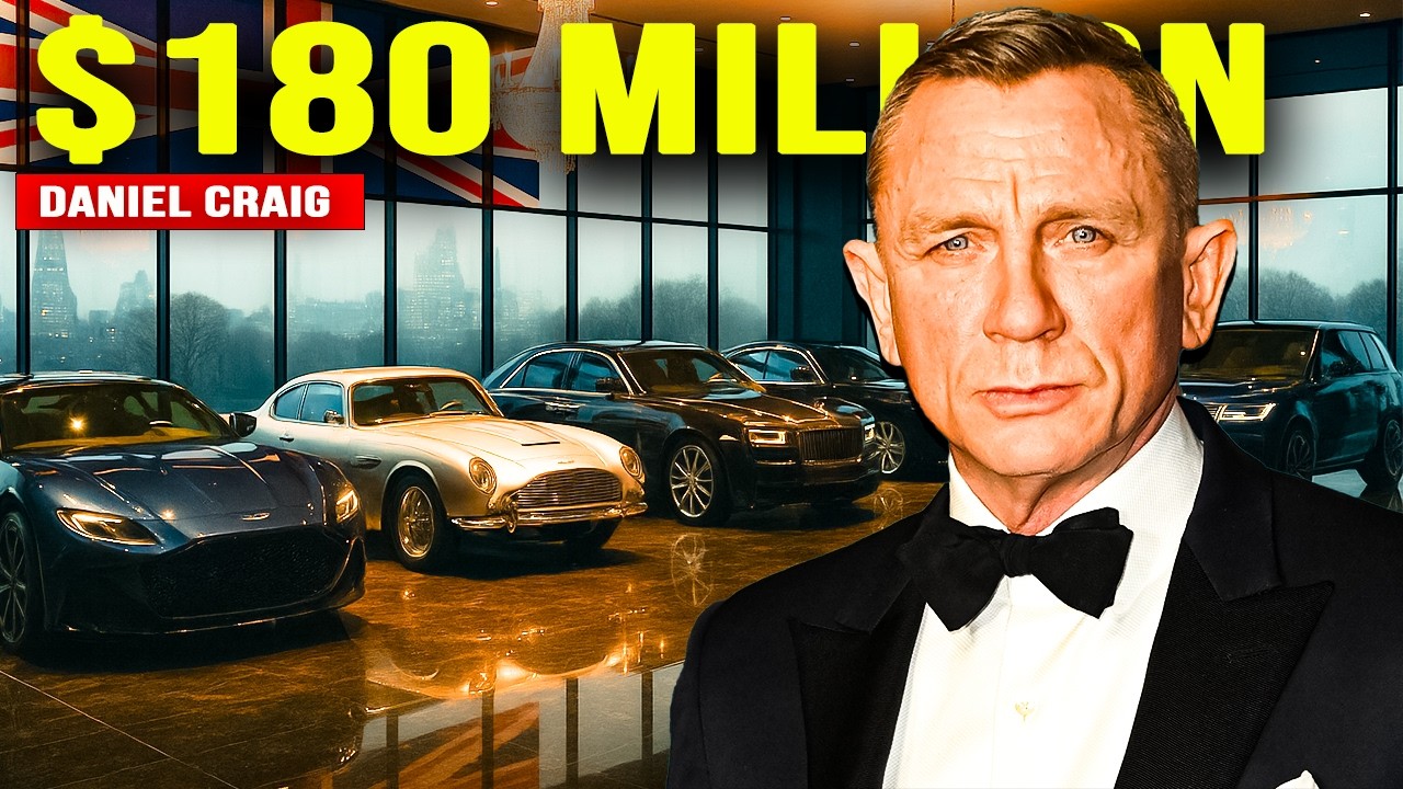 Inside Daniel Craig’s $180 Million Car Collection – A Look Inside 007’s ...