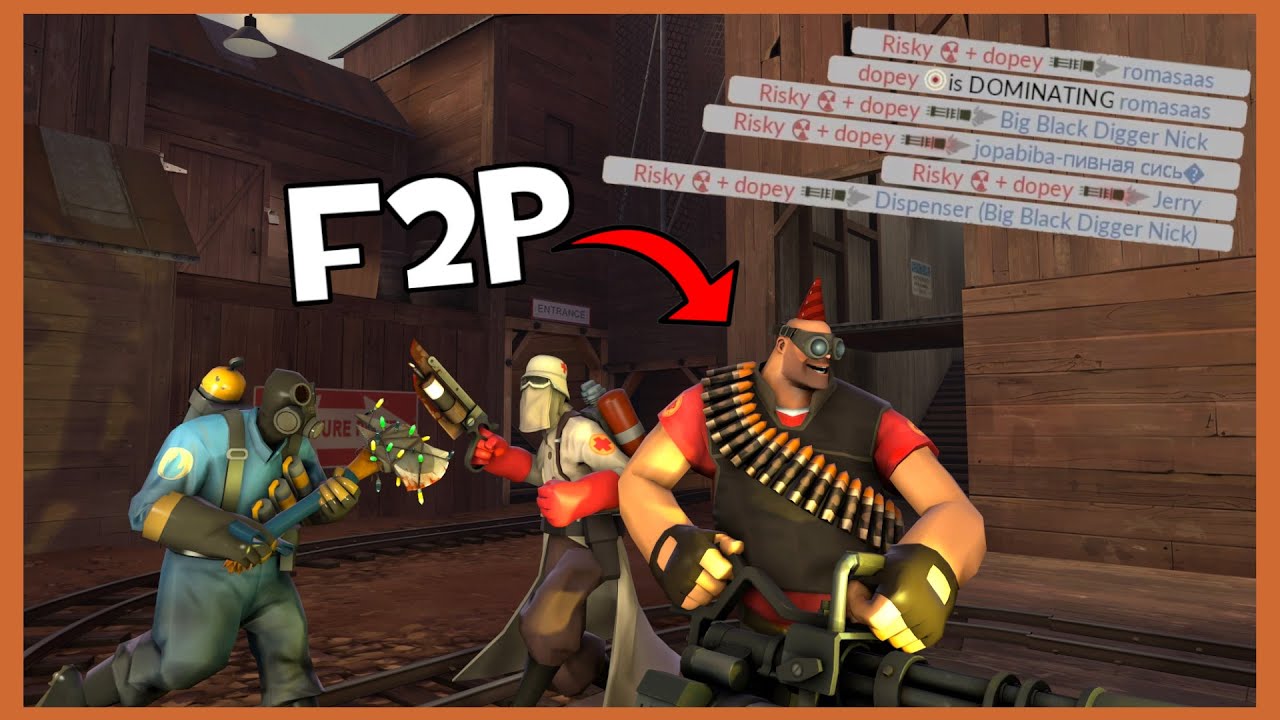 TF2 | Making FAT Plays With My F2P Brother... - YouTube