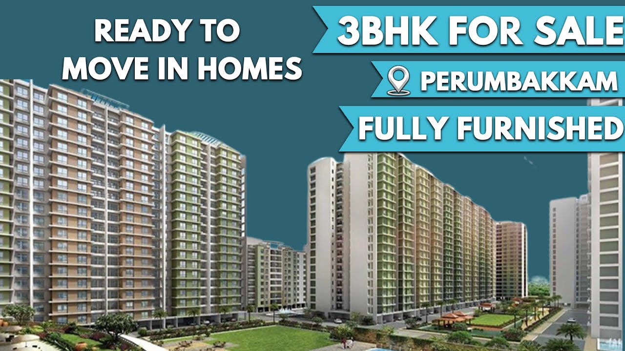 Embassy Residency: 3 BHK Apartment For Sale in Perumbakkam, Chennai ...