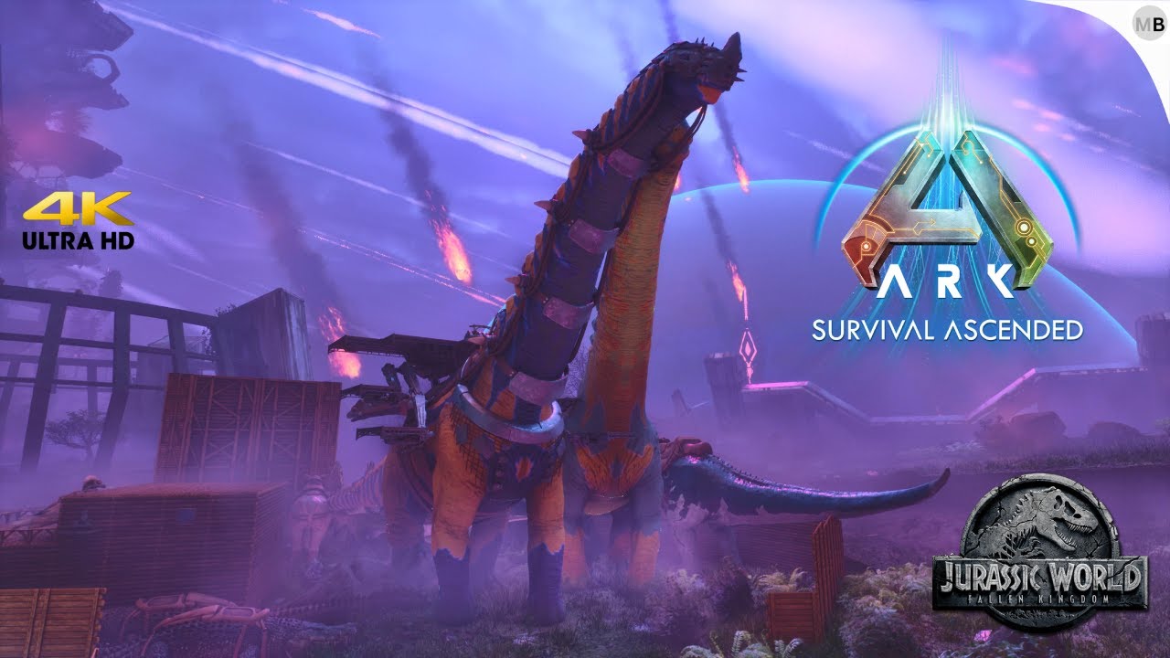 Ark Survival Ascended Extinction Taming A Dreadnoughtus (4K HD 60FPS ...