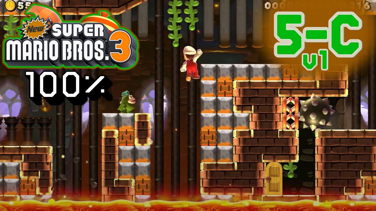 (Super Mario Maker 2) New Super Mario Bros. 3: World 5 - Castle ...