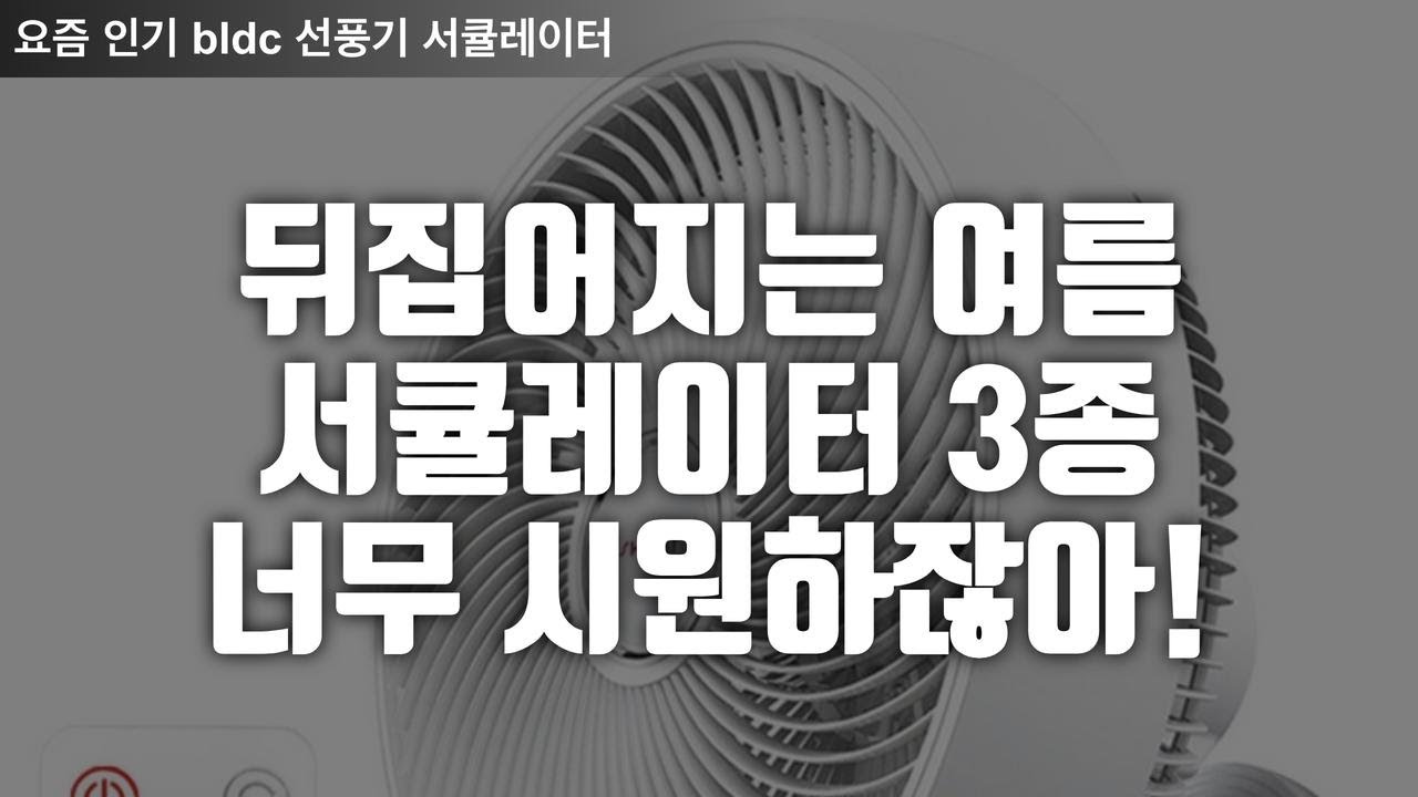 뒤집어지는 시원함 여름 벽걸이 서큘레이터 3종 추천 신일써큘레이터 Bldc 벽걸이선풍기 리모컨선풍기 Youtube