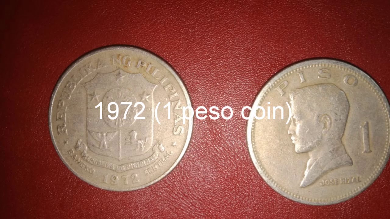 Rare 1 peso coin from the phillipines (1972) - YouTube