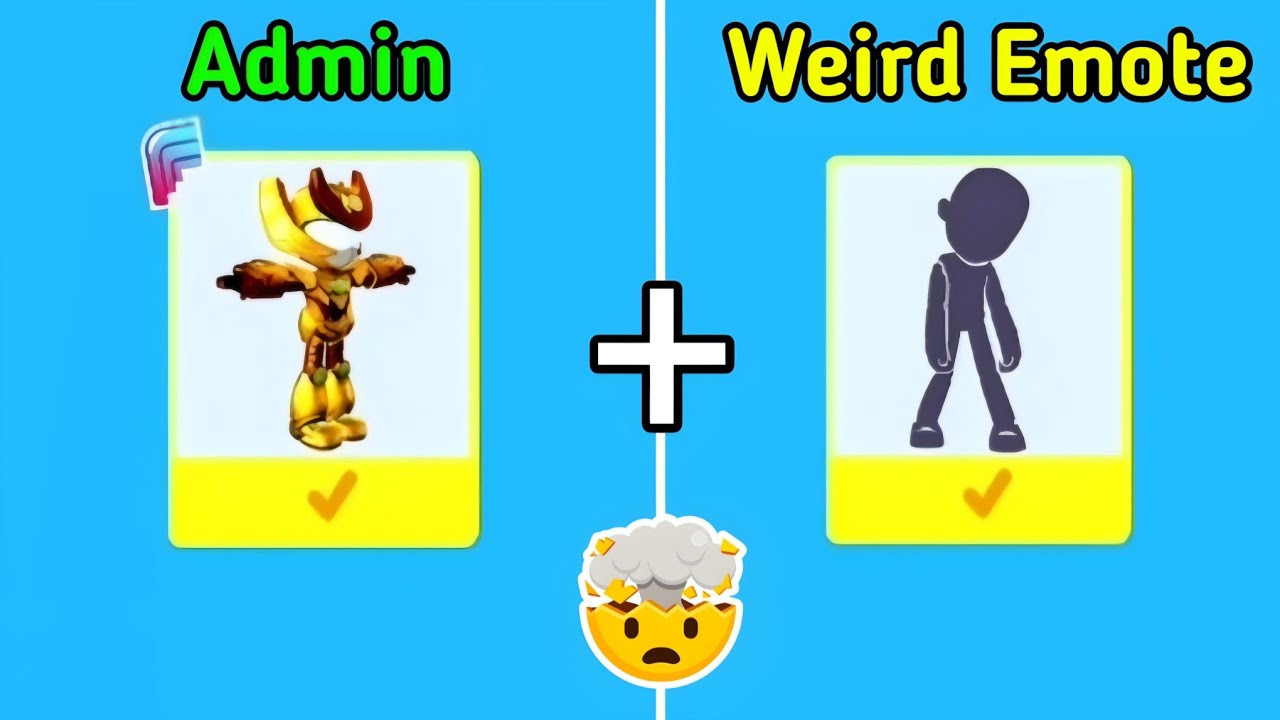 Admin + Weird Emote 🤯 - YouTube
