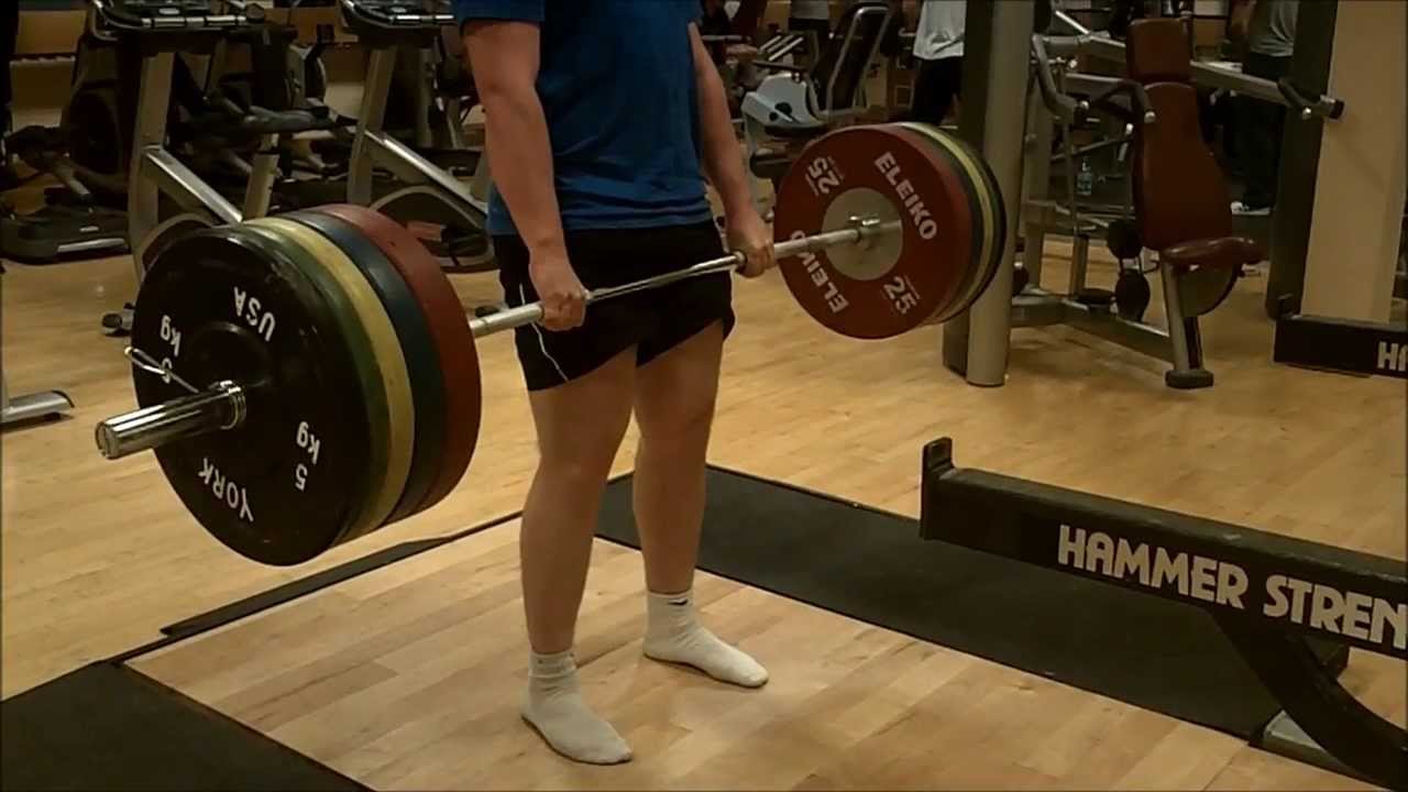Exertion Headache Squats and Deads - YouTube