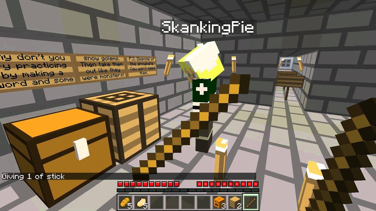 Two Gamers Play Minecraft: Dreamscape: The Legend of Leroy #1 - YouTube