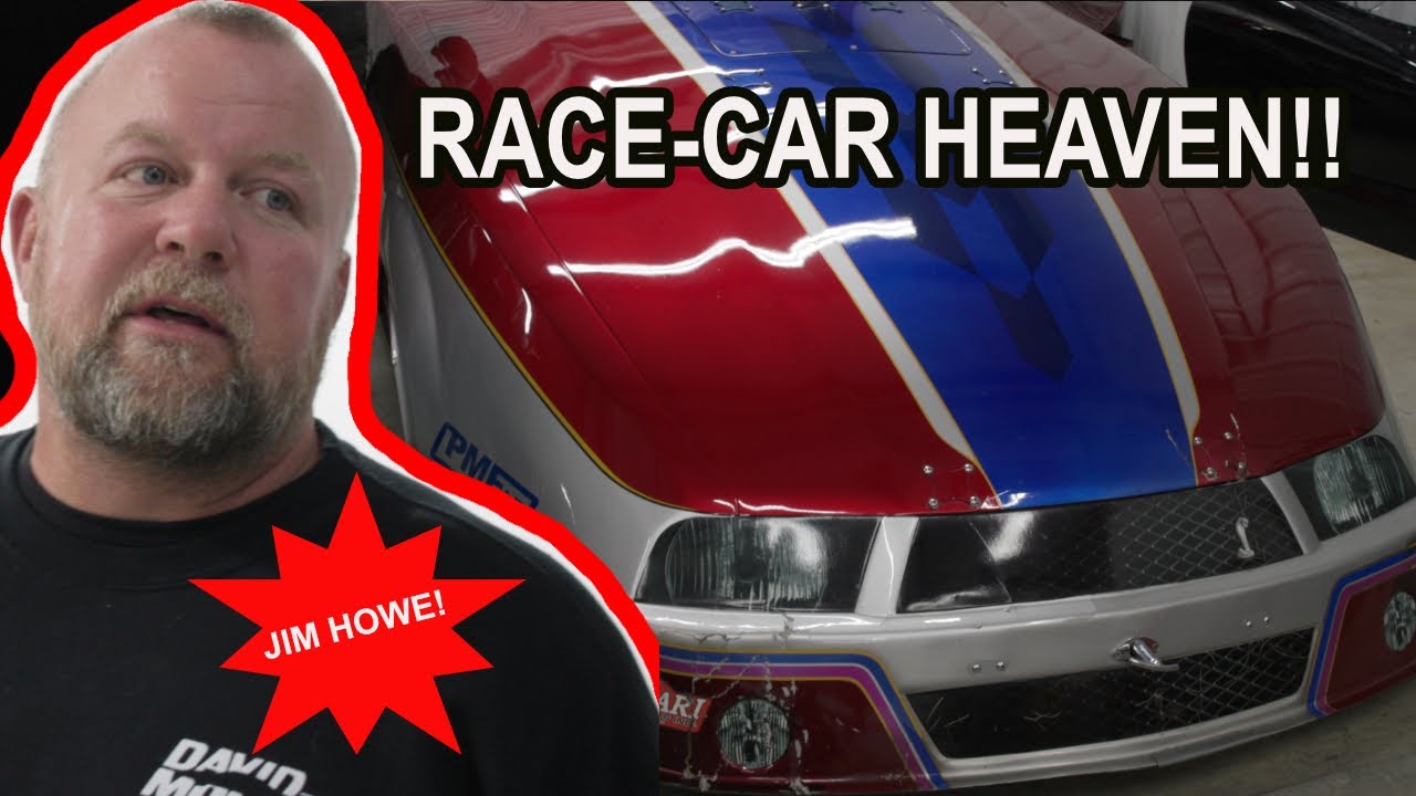 SHOP TOUR WITH WORLD CHAMPION JIM HOWE! DAVID MONDAY RACE CARS BUILDING ...