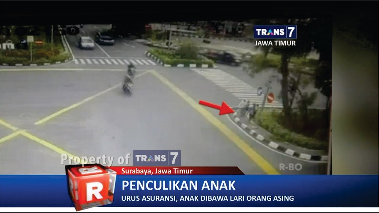 TRANS7 JATIM - Viral!! Terekam CCTV!! Penculikan Anak di Surabaya - YouTube