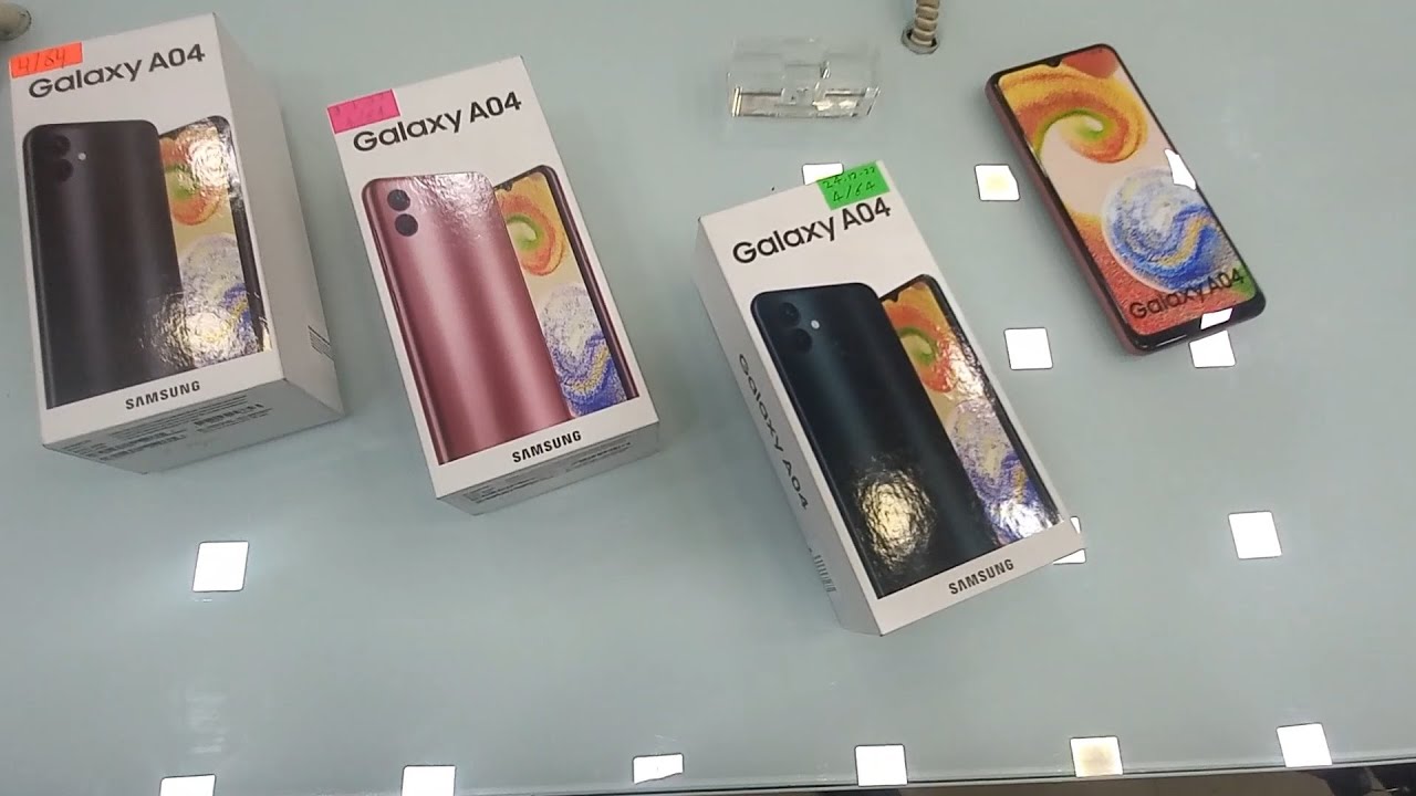 Unboxing the Samsung Galaxy A04 -- What's Inside? - YouTube