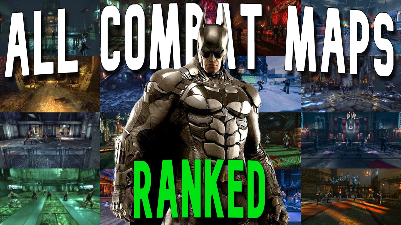Ranking ALL Combat Maps In the Batman Arkham Series - YouTube