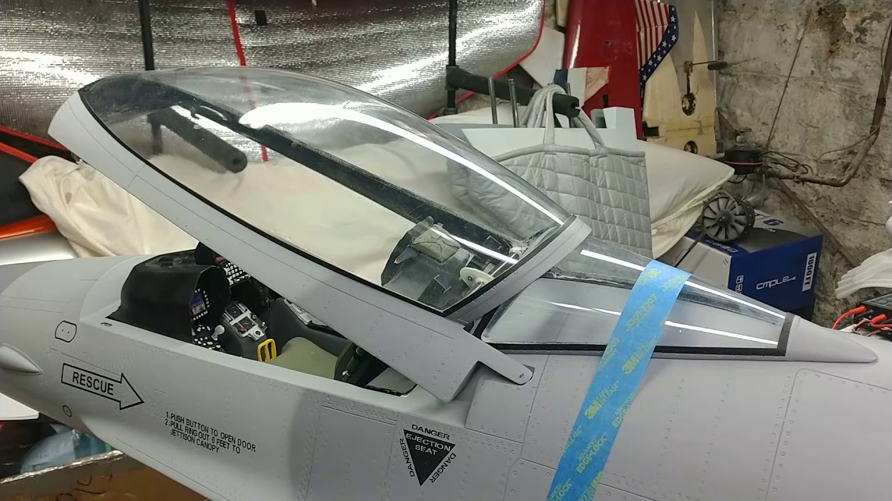 Skymaster 1:6 F-16 Operational Canopy - YouTube