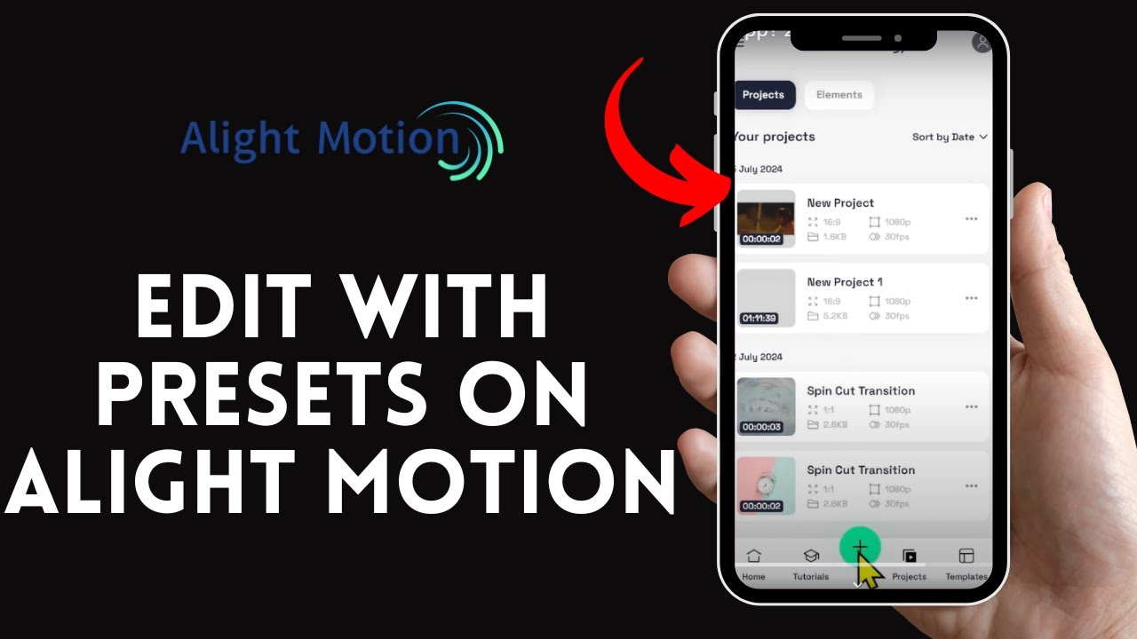 How to Edit with Presets on Alight Motion App? 2024 - YouTube