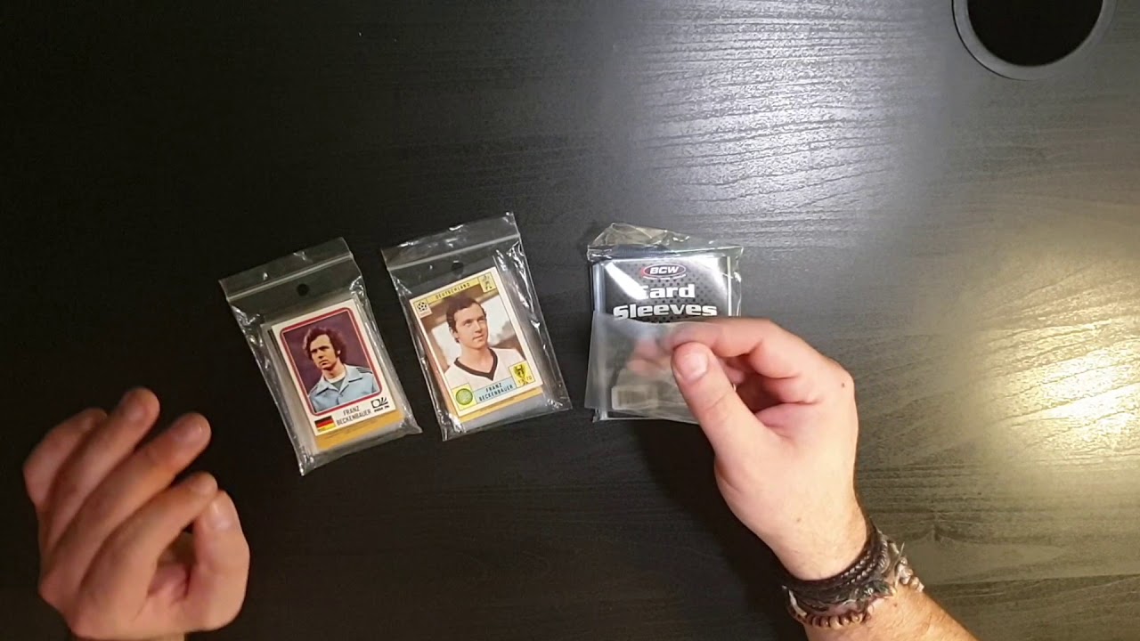 HOW TO PROTECT PANINI STICKERS/CARDS - YouTube