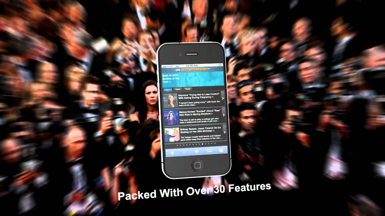 At Last An IPhone Entertainment App That Rocks-Video - YouTube