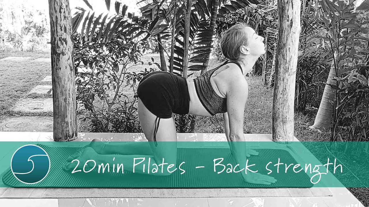 20min Pilates Back strength | Mind-body fitness | Mobilise and tone ...