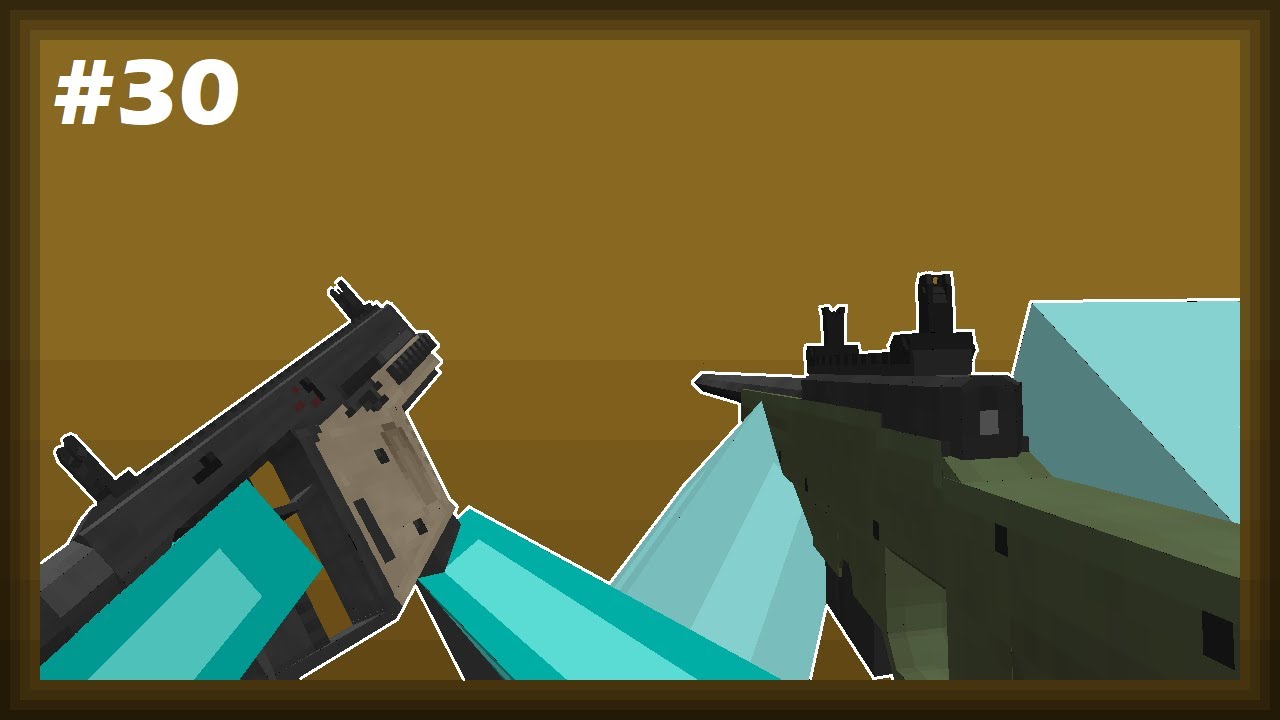 Minecraft Gun Mod W.I.P | AWP, KRISS Vector - YouTube