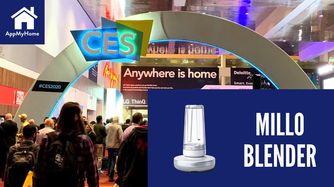 CES 2020 Millo Blender - Magnetic Air Drive - Best Smart Home Tech ...