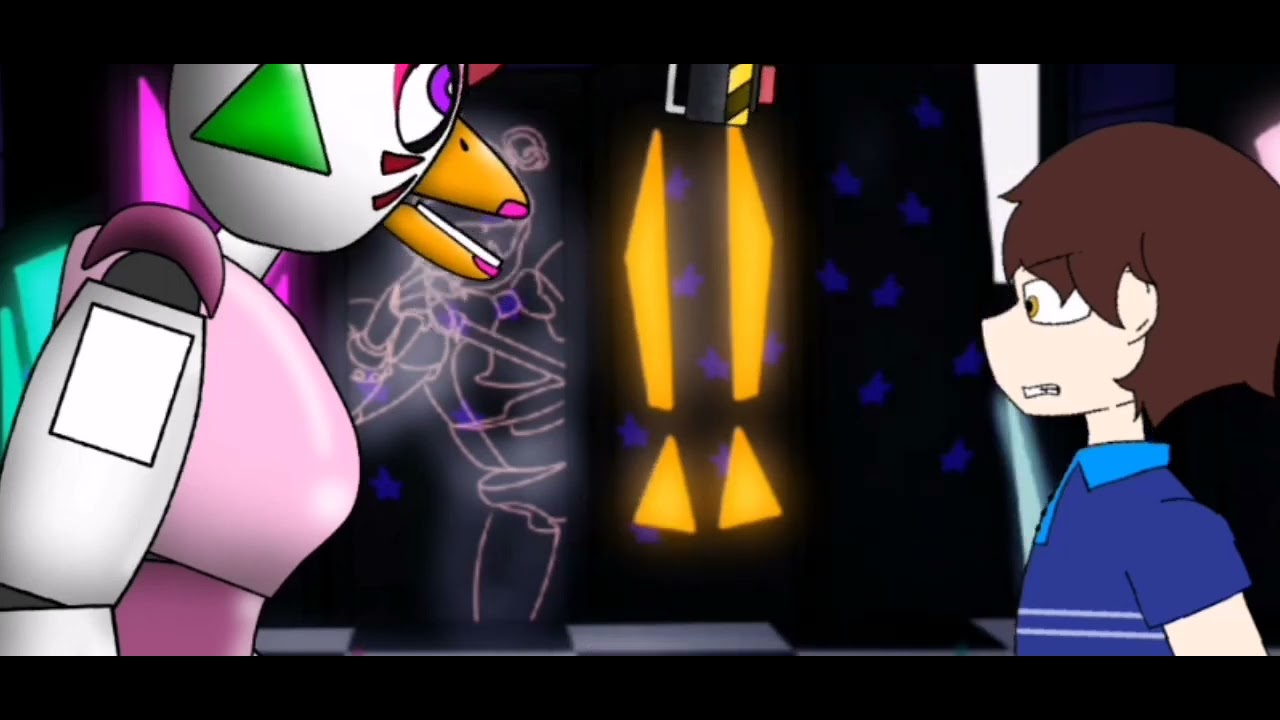 gregory destroyed Glamrock Chica - YouTube