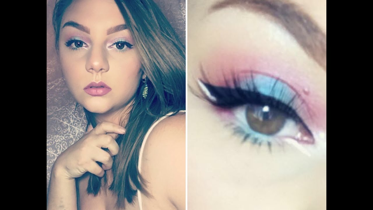 Spring "Cotton Candy" Inspired Makeup Tutorial | Country Glamour - YouTube